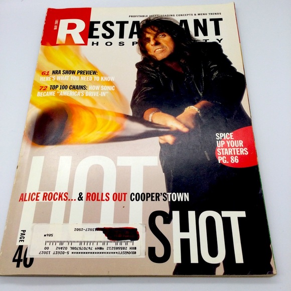restaurant magazine | Dining | Vintage Restaurant Hospitality Magazine ...